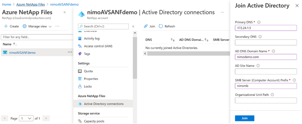 Integrate Azure Netapp Files With Azure Vmware Solution