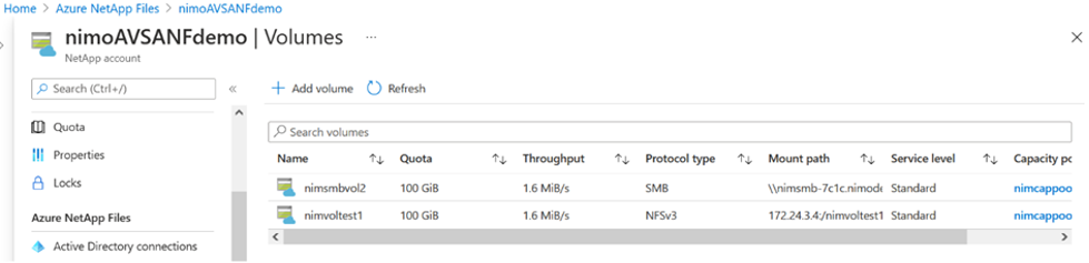 Integrate Azure NetApp Files with Azure VMware Solution
