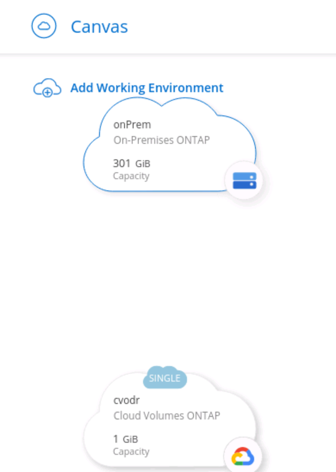 DR in Google Cloud with NetApp Cloud Volumes ONTAP