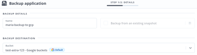 Astra uses Azure Buckets to protect your Kubernetes data